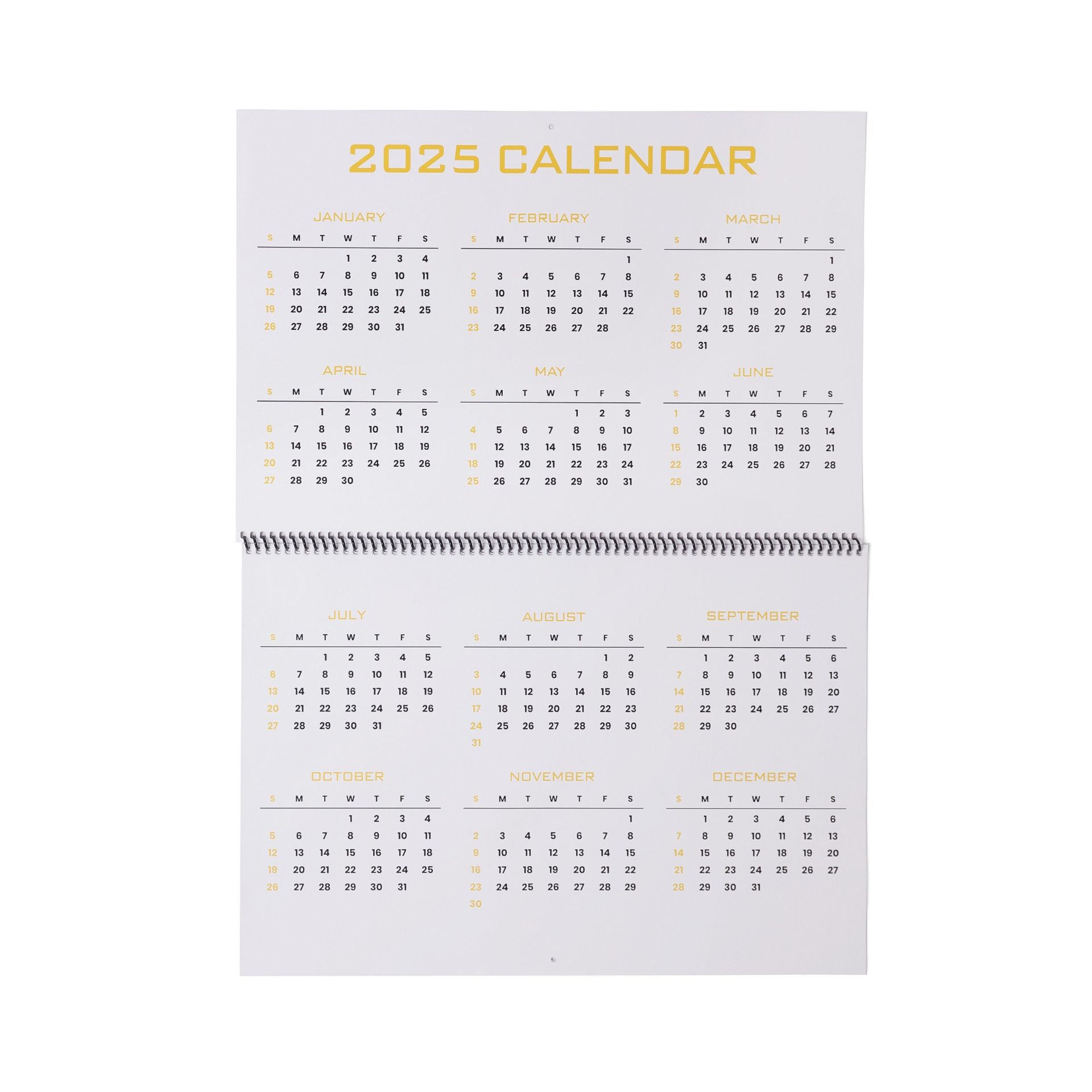 Daniel Defense® 2025 Wall Calendar | Daniel Defense Store