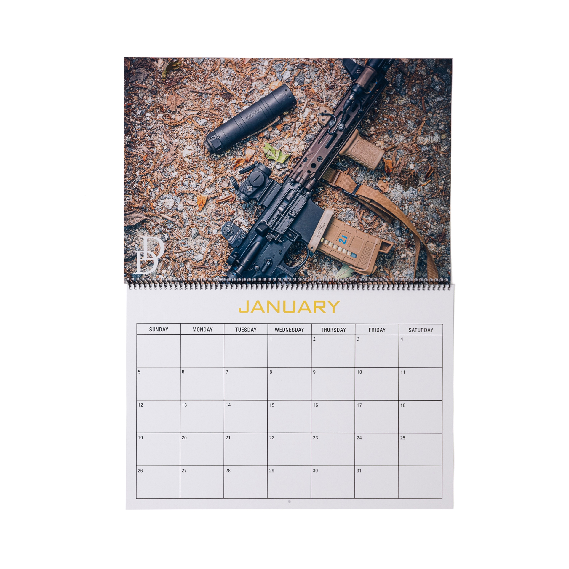 Daniel Defense® 2025 Wall Calendar | Daniel Defense Store