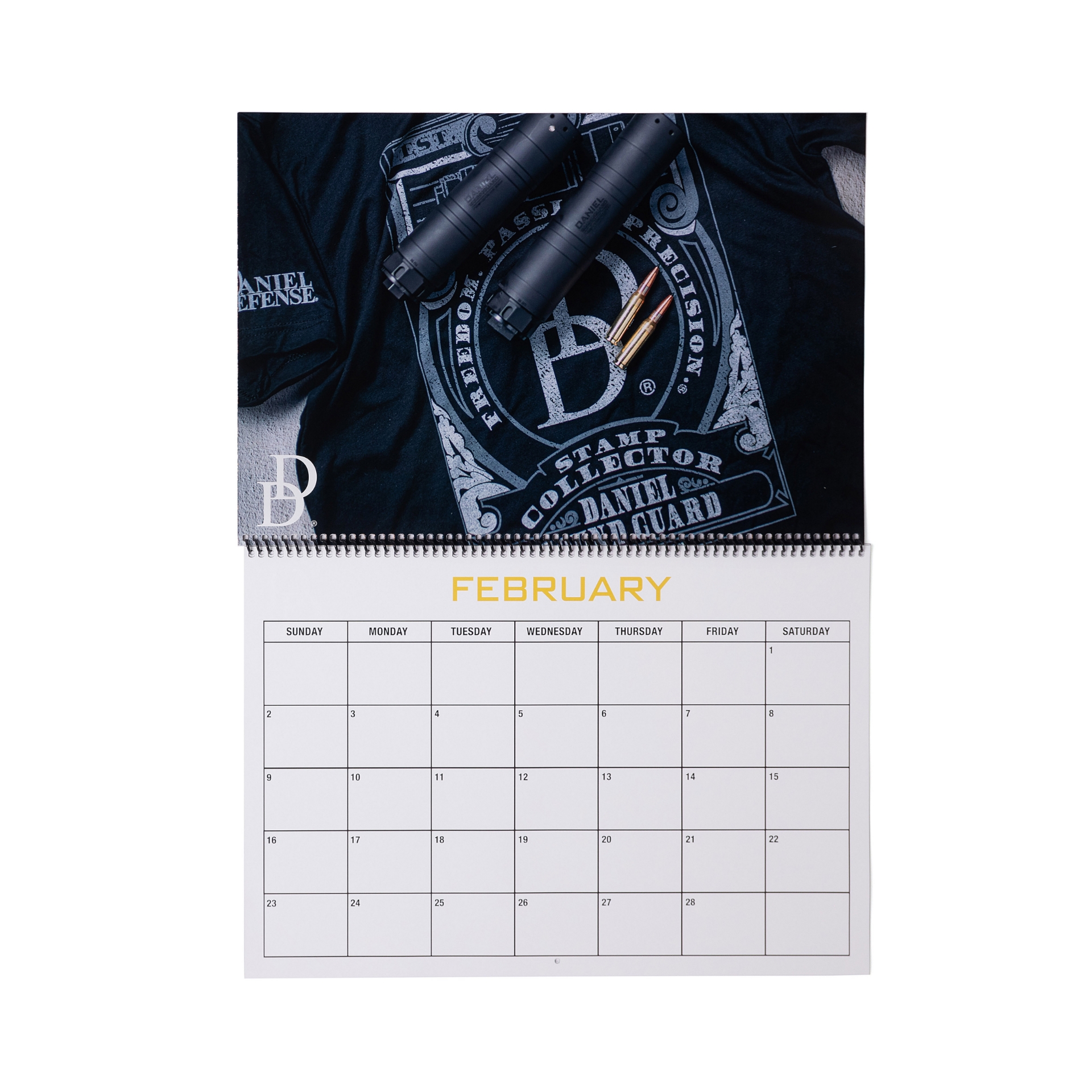 Daniel Defense® 2025 Wall Calendar | Daniel Defense Store