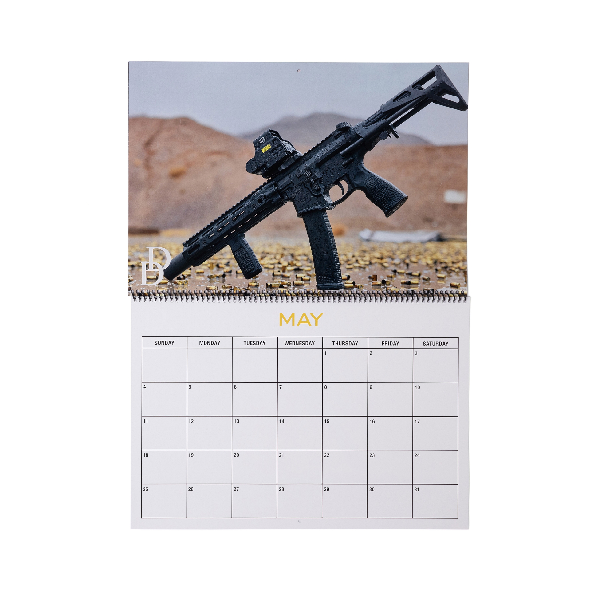 Daniel Defense® 2025 Wall Calendar | Daniel Defense Store