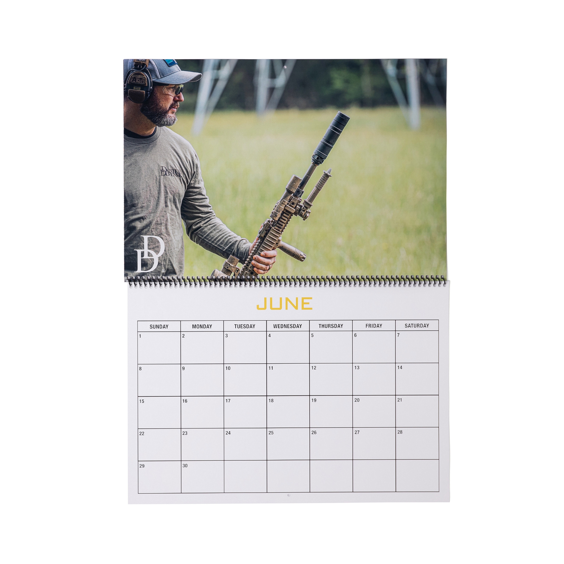 Daniel Defense® 2025 Wall Calendar | Daniel Defense Store