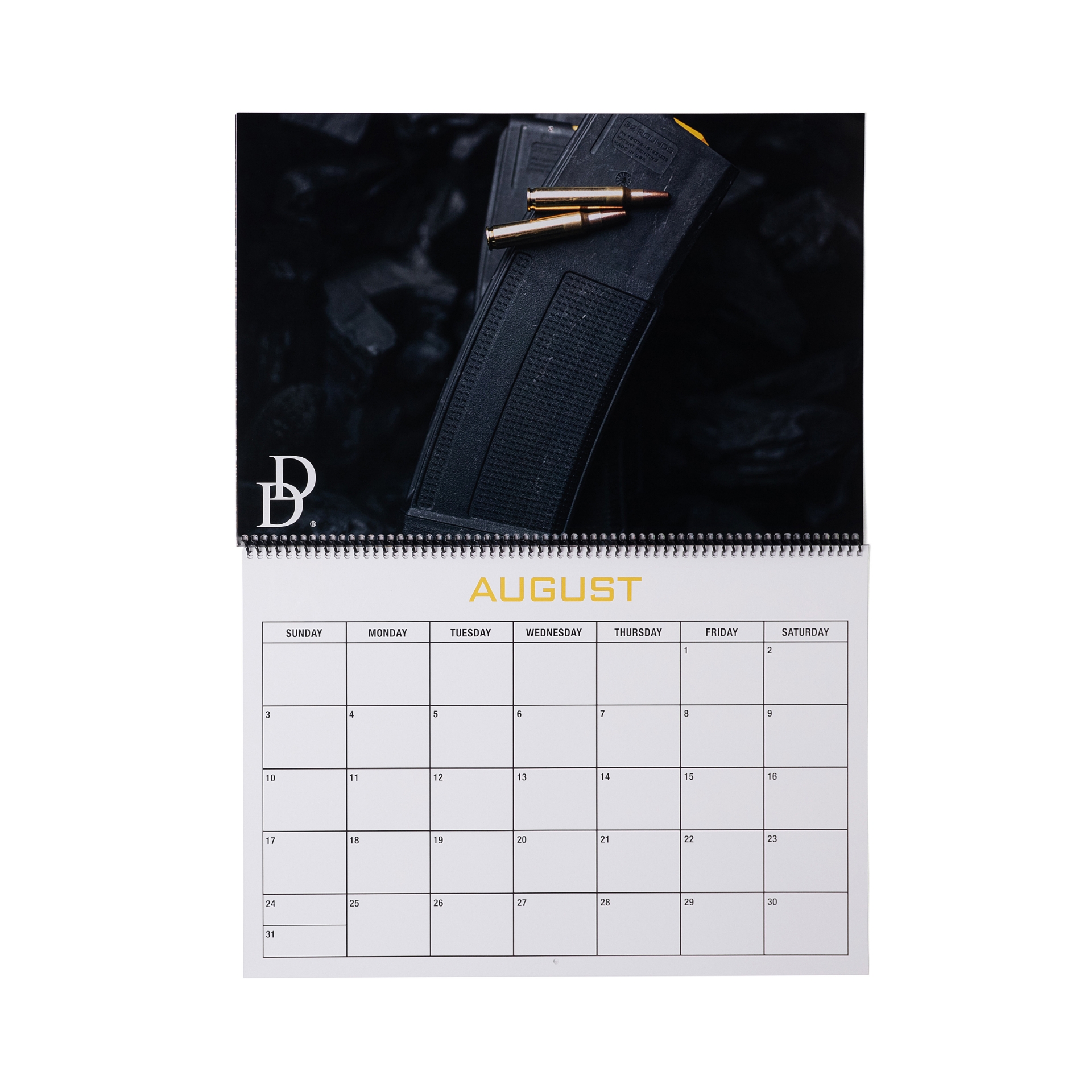 Daniel Defense® 2025 Wall Calendar | Daniel Defense Store